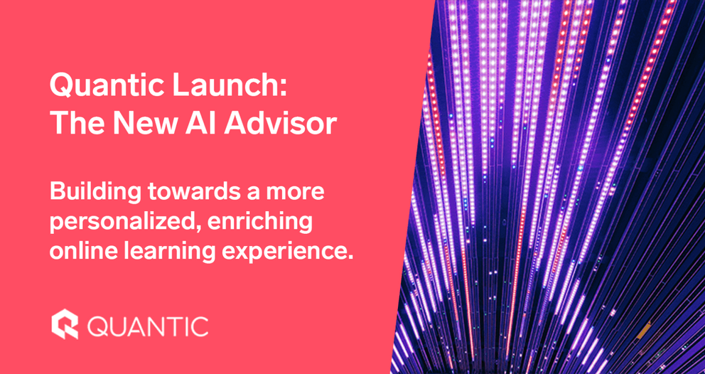 Quantic Unveils New AI-Powered Student Advisor - The Quantic Blog